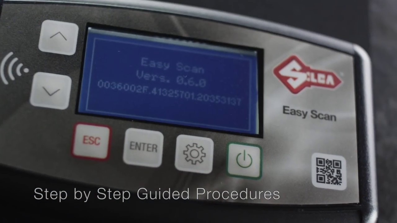 Dálkové ovladače bran Silca Air4 - Easy Scan - YouTube