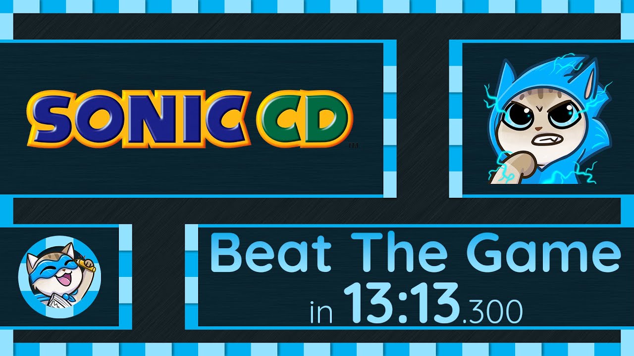 Sonic CD (2011) | Sonic | Beat The Game Speedrun in 13:13.300 - YouTube