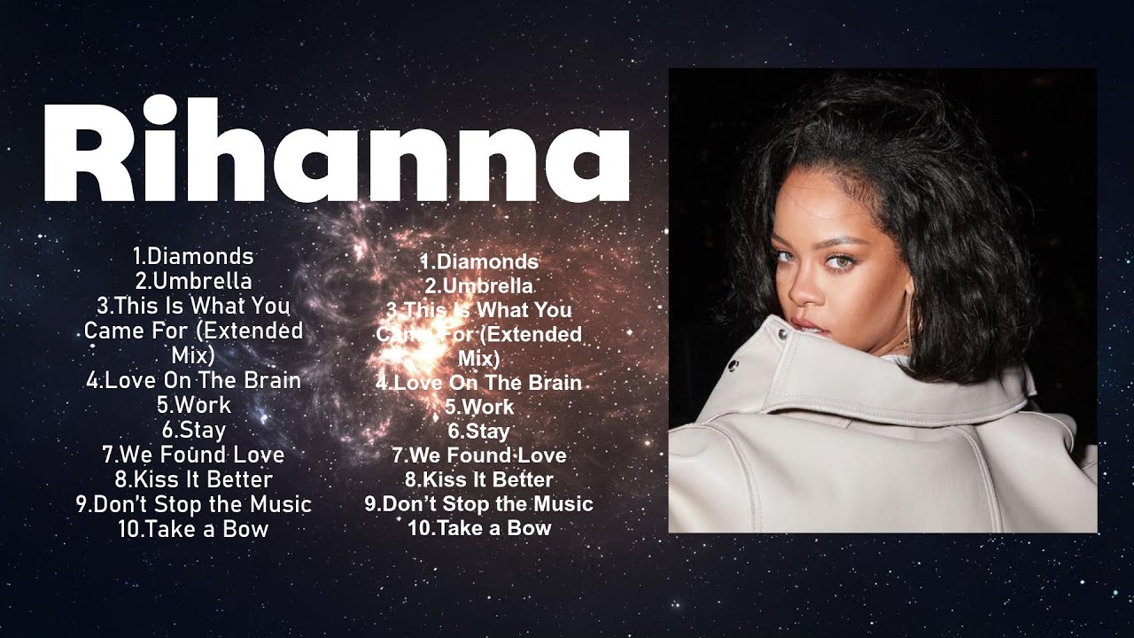 R.i.h.a.n.n.a. Full Album ~ Beautiful Songs ~ Popular Songs ~ Best US ...
