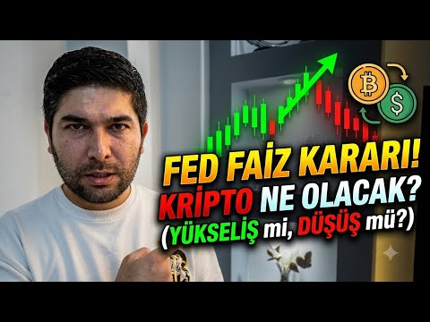 🔥FED FAİZ KARARI NE OLACAK KRİPTO PARALAR #fed #kriptopara 