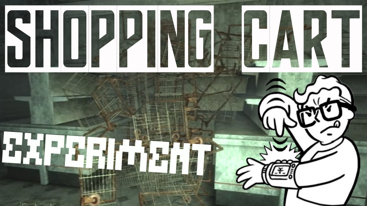 Fallout Shopping Cart Experiment - YouTube