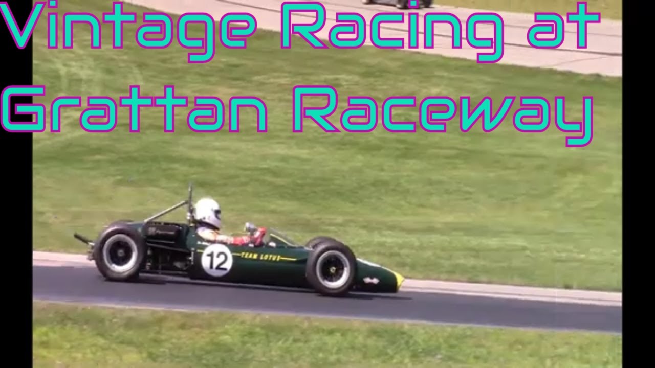 5 minutes of Vintage Sports Car Racing at Grattan Raceway. - YouTube