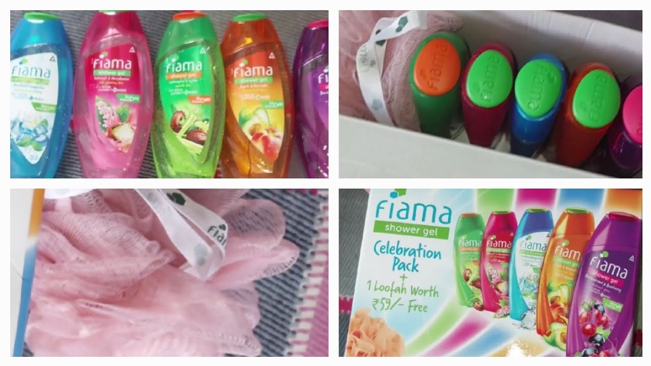 Fiama shower gels celebration pack unboxing 🤩 best shower gels ...