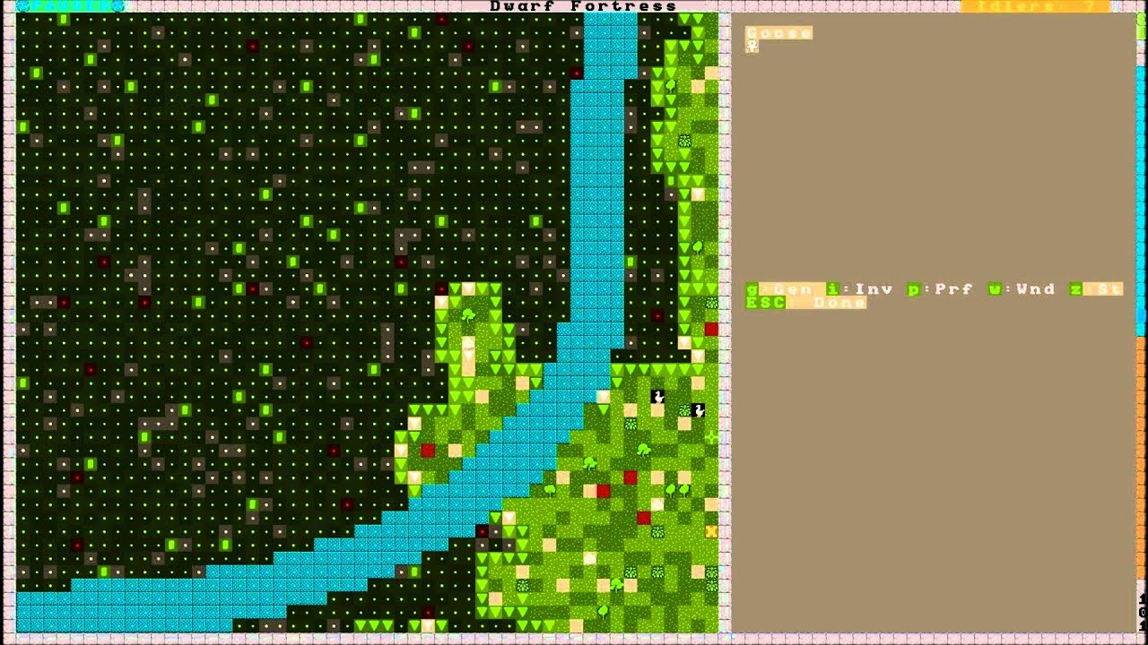 Dwarf Fortress Guide 3: Interface/Hotkeys/Designaitons - YouTube