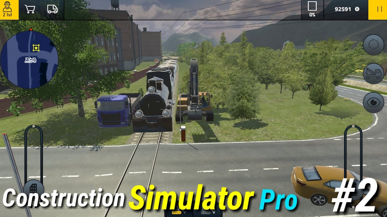 Construction Simulator Pro Gameplay - Episode 2: Heavy Machinery in Action! 🚧 - YouTube