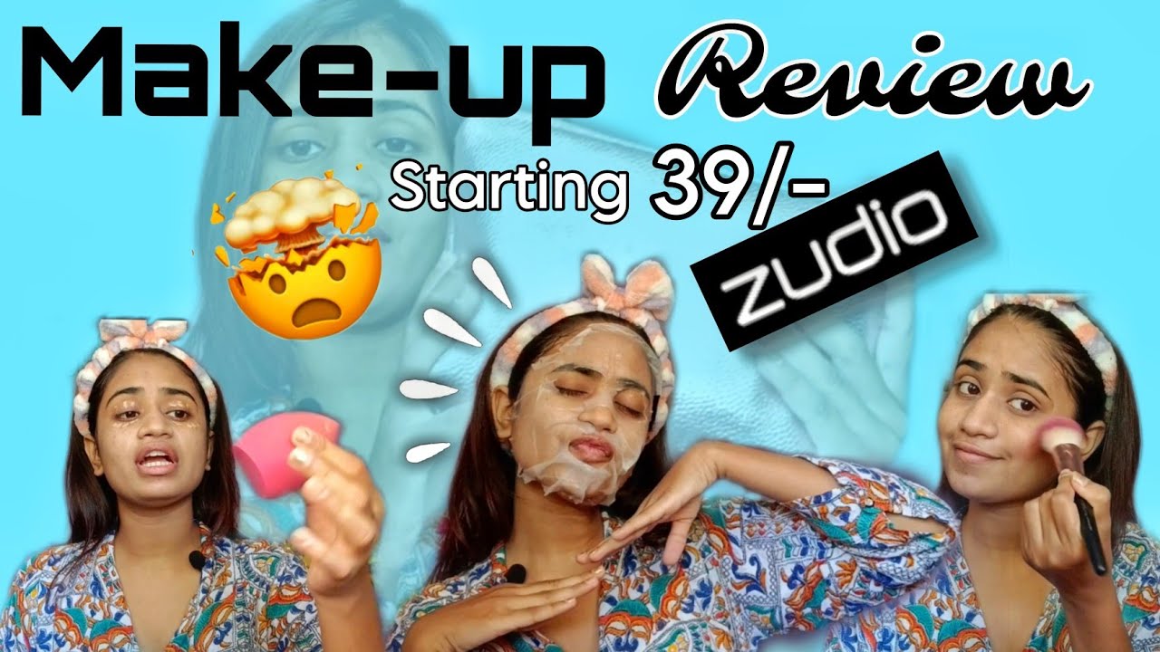 Zudio makeup collection 😳💵 | Itne affordable 🥹 | Under 249/- only and ...