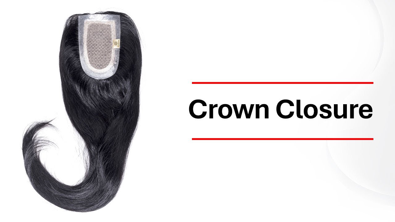 Crown Closure || Silk Top Closure with Hidden Knots for a Natural and ...