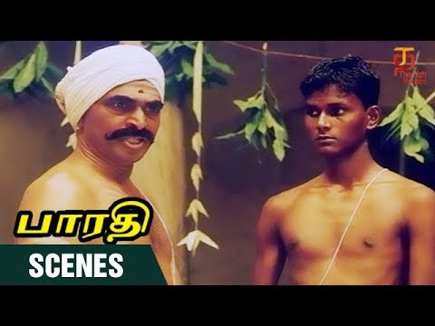 Bharathi Tamil Movie Scenes | Bharathi converts Adi Dravidas to ...