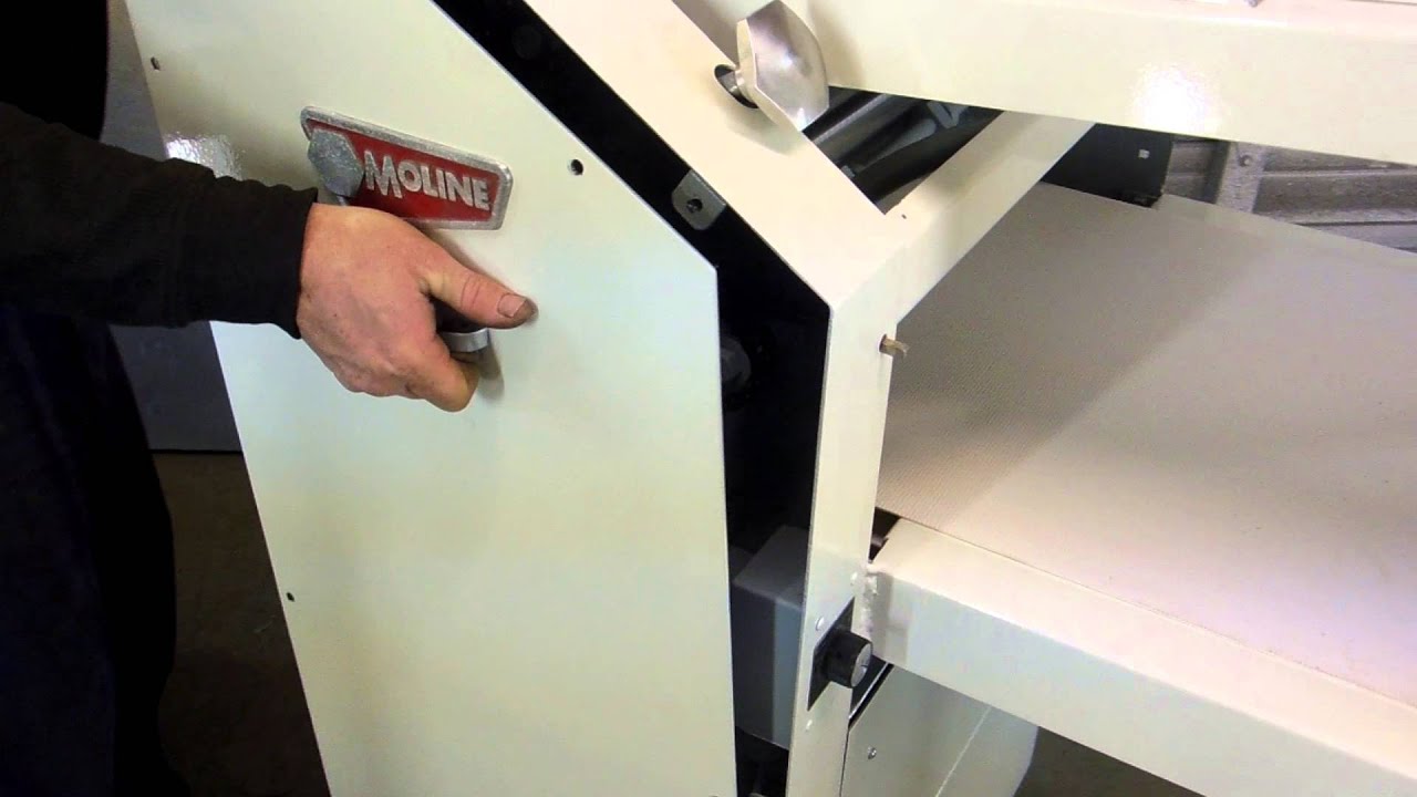 Moline 330 Production Table Sheeter with Cutting Station Rebuilt by DBE ...