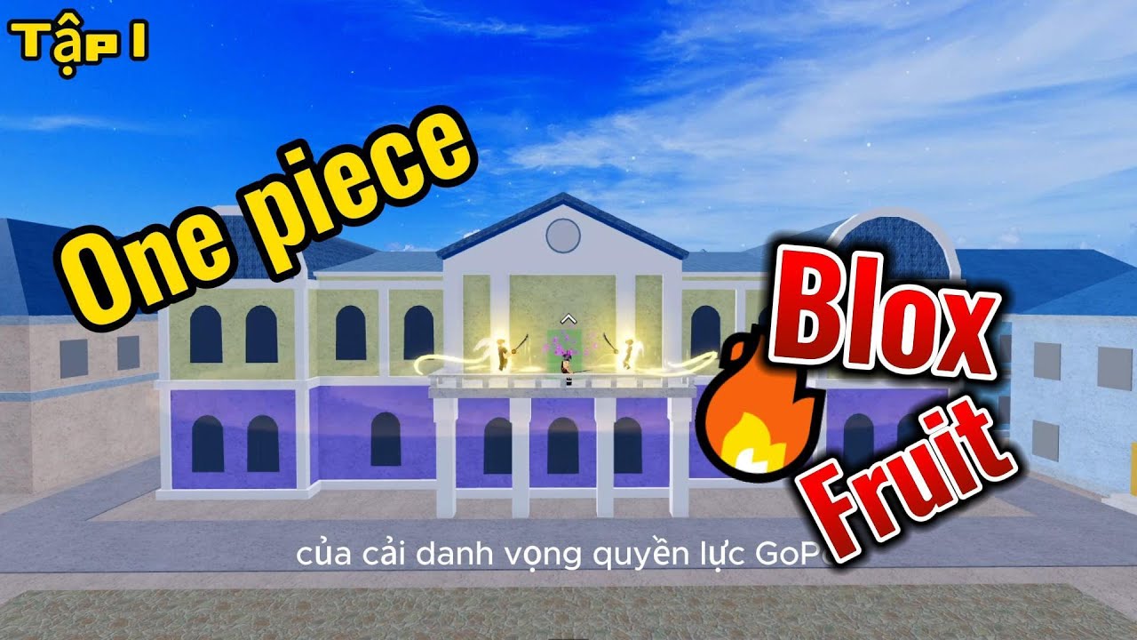 Roblox Phim ngắn ONE PIECE nhưng là trong blox fruits TẬP 1 - YouTube