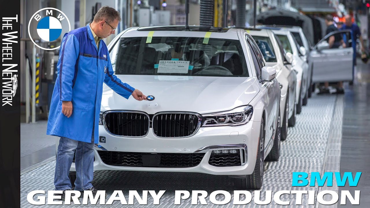 BMW 7 Series Production in Germany - YouTube