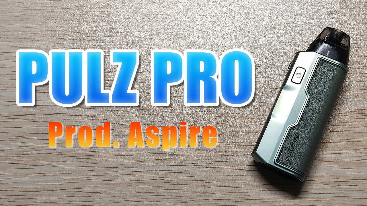 スリムで軽量なコンパクトPOD！Aspire - PULZ PRO - YouTube