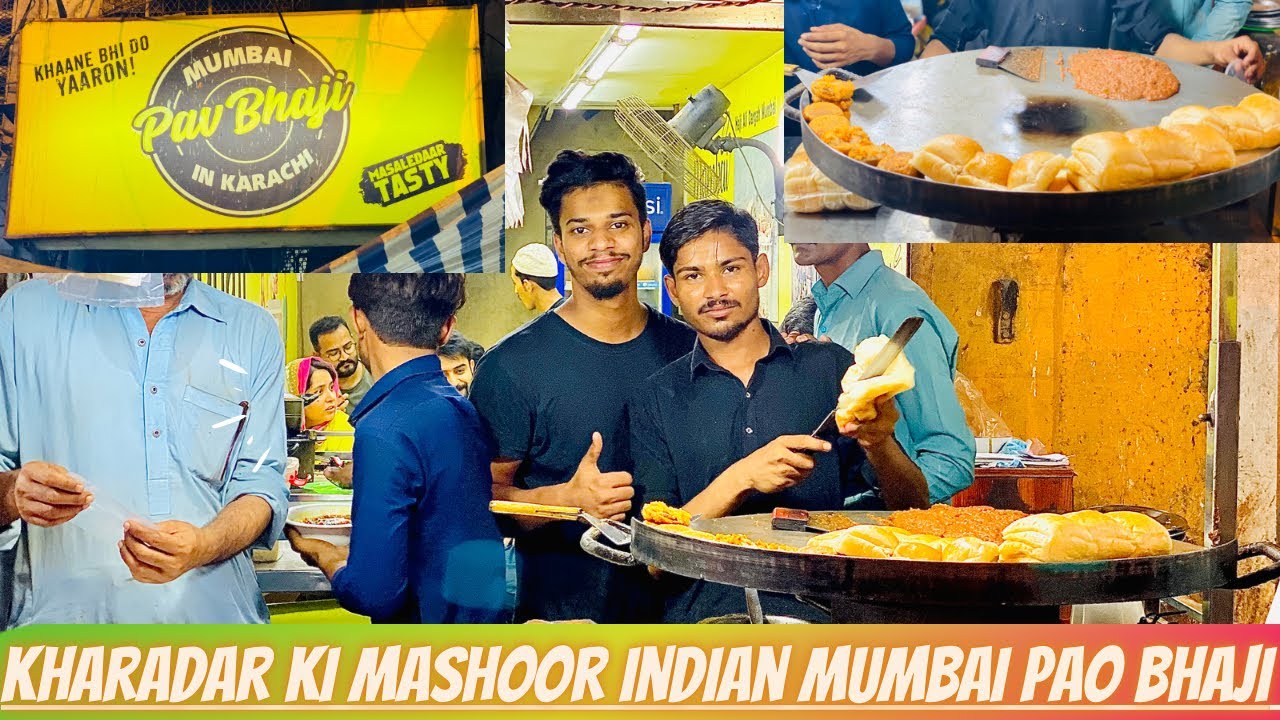 🍞|| Kharadar Ki Mashoor Mumbai Pao Bhaji || Indian Style Food || Ramzan ...