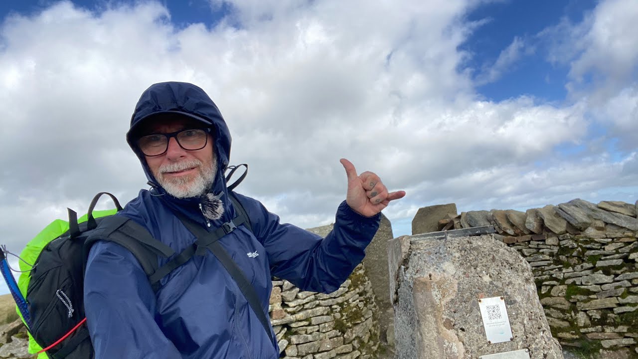 Whernside circular with weather forecast of 47 mph winds Whernside in ...