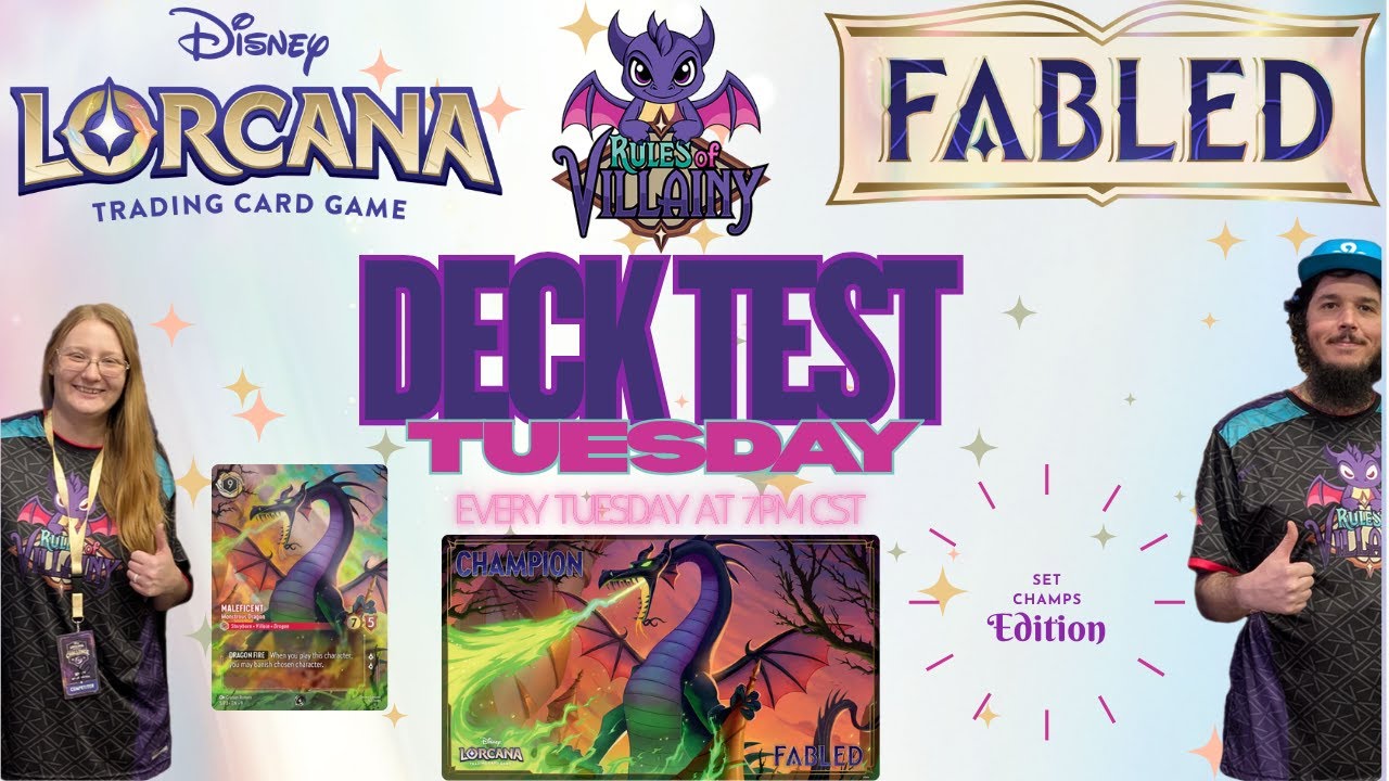 Deck Test Tuesday - Fabled [Week 7] Set Champs and DLC Milwaukee Prep ...