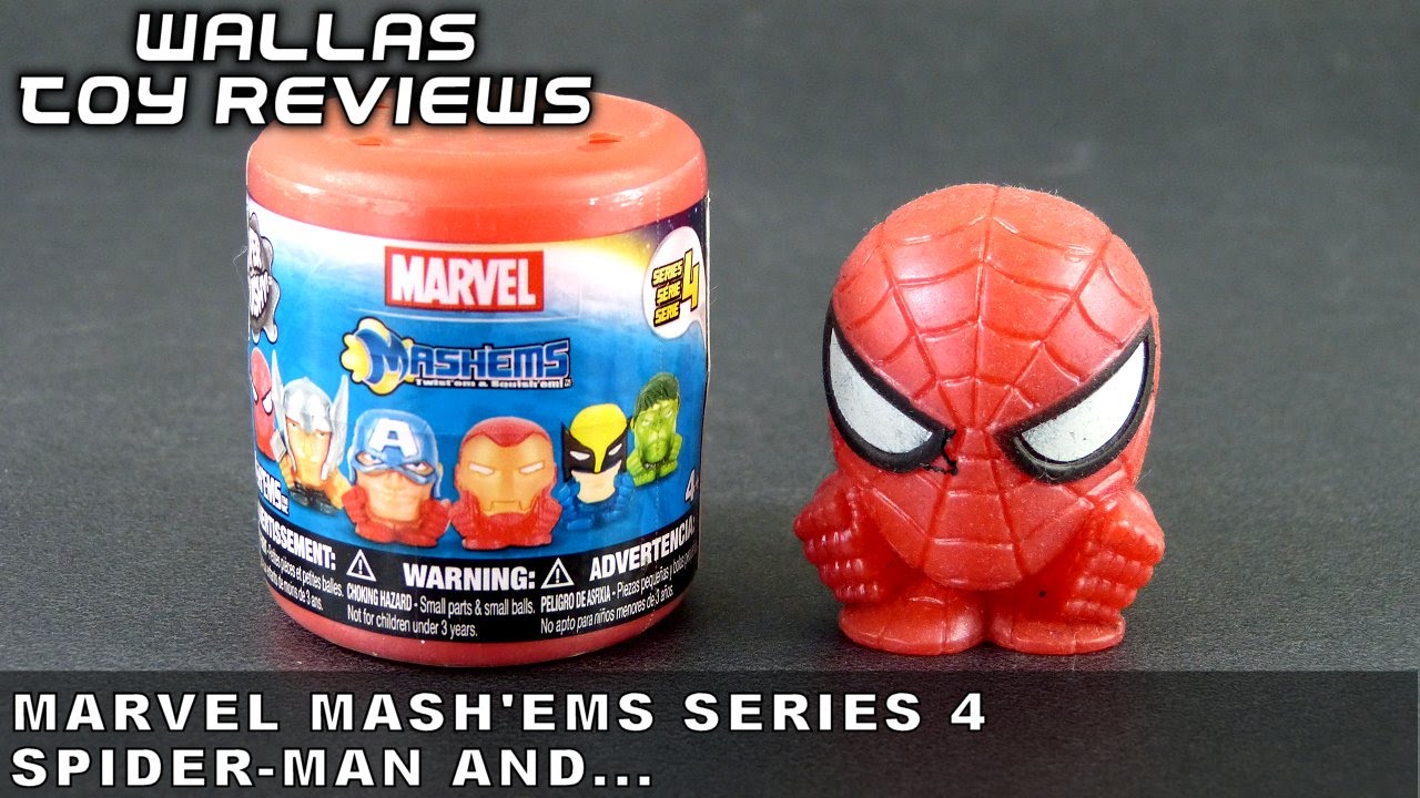 Toy Review - Smashable Superheroes aka. Marvel Mash'ems Series 4 - YouTube