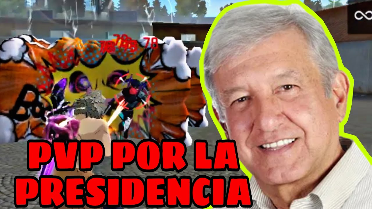 AMLO JUEGA PVP POR LA PRESIDENCIA DE MÉXICO 👻😱 *Presidente Insano ...