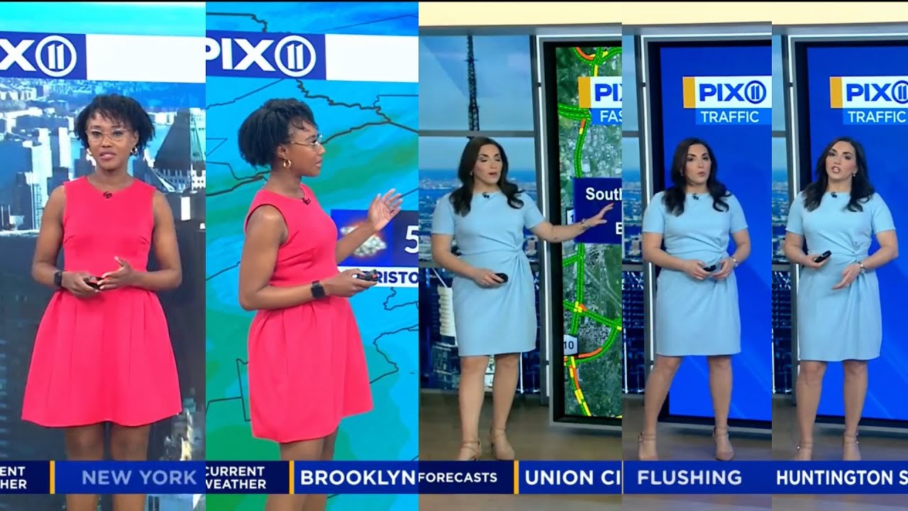 Stacy-Ann Gooden & Alexa Farrell for PIX11 New York with the Weather ...