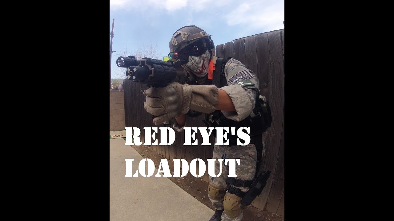 RFK Airsoft presents: Red Eye's Loadout - YouTube