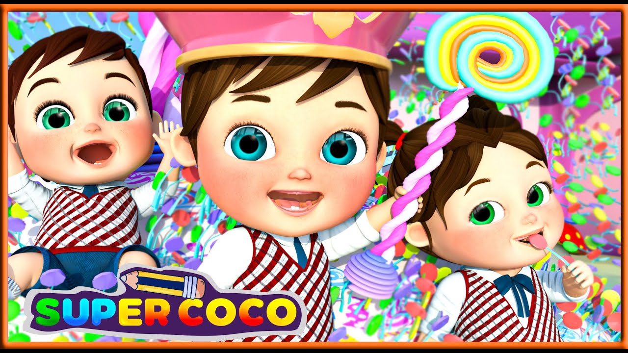 Lollipop Song | Nursery Rhymes for Babies | Super Coco Pree School ...