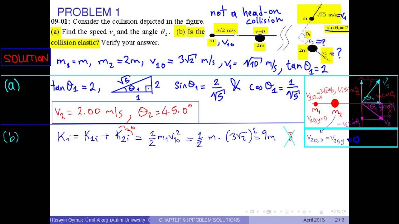 Chapter 9 (Problems 1 and 2) - YouTube