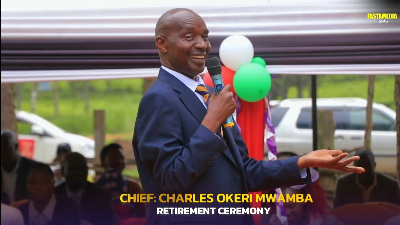 Senior Chief Charles Okeri Mwamba Retirement Ceremony - YouTube