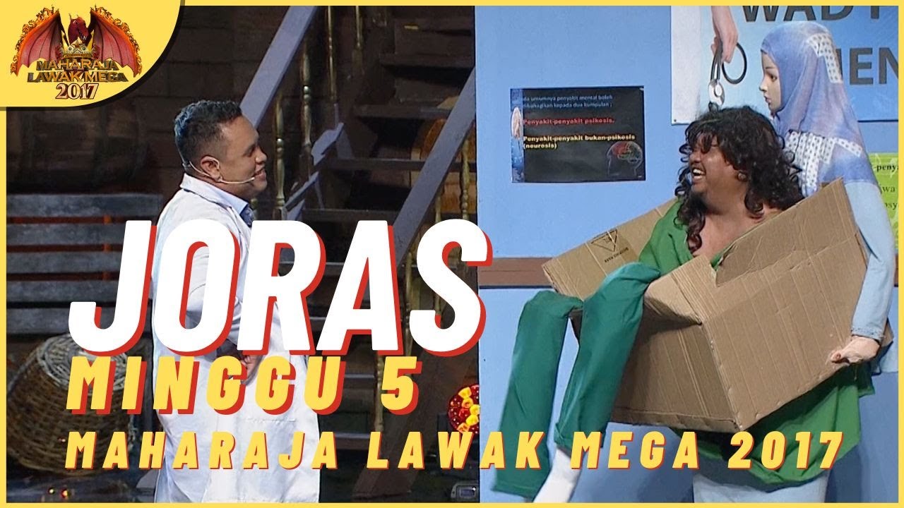 [Persembahan Penuh] JORAS EP 5 - MAHARAJA LAWAK MEGA 2017 - YouTube