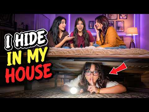 I Hid from my SISTERS in my House 😱 They had no idea 🤷‍♀️ Day 76/100
