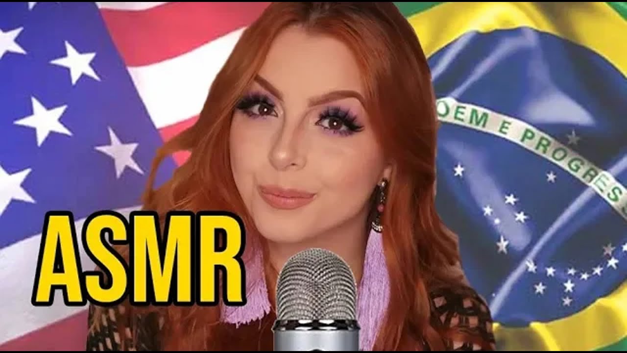 ASMR *TENTANDO* FALAR EM INGLÊS | *brazilian girl trying to whisper in ...