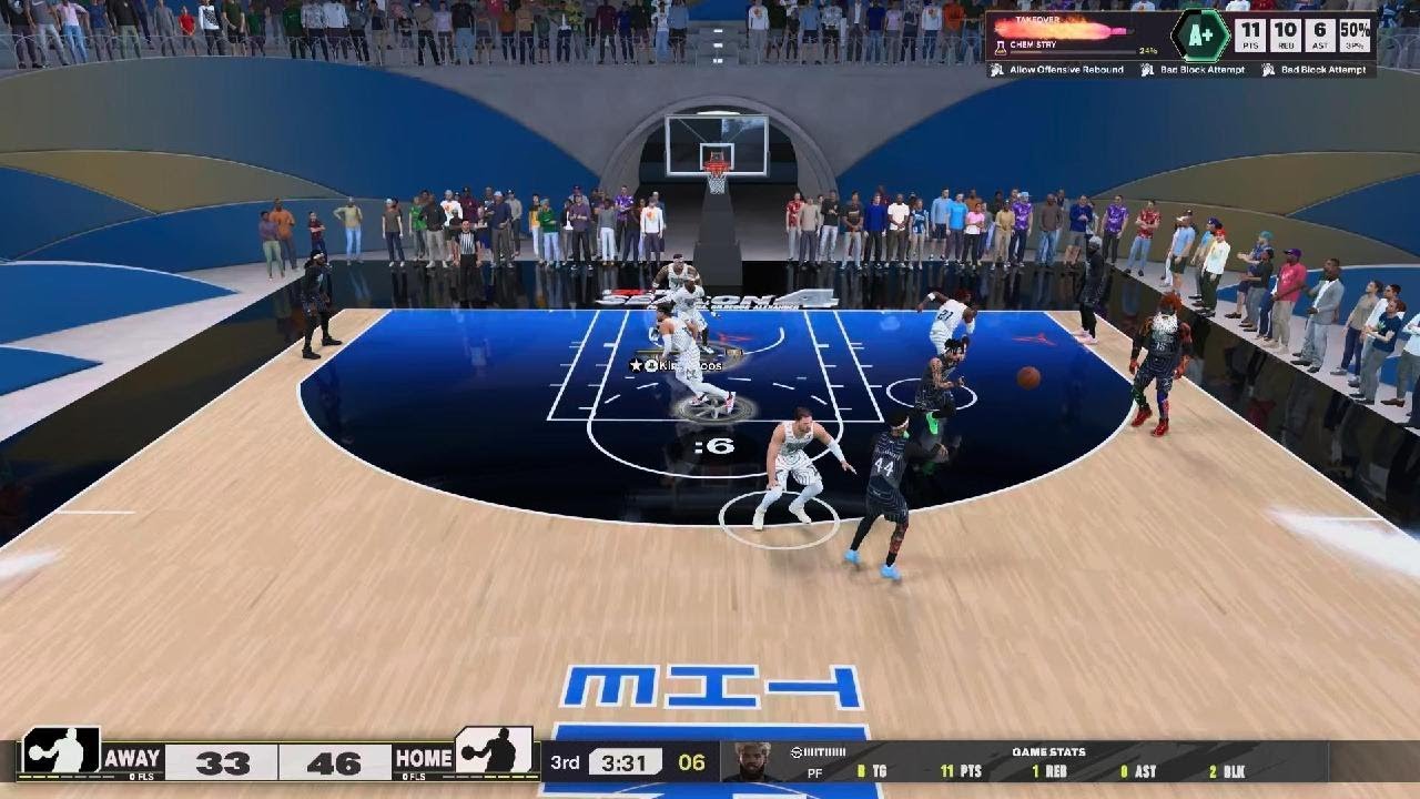 THE BEST POSTER DUNK IN 2K HISTORY! 2K25 - YouTube