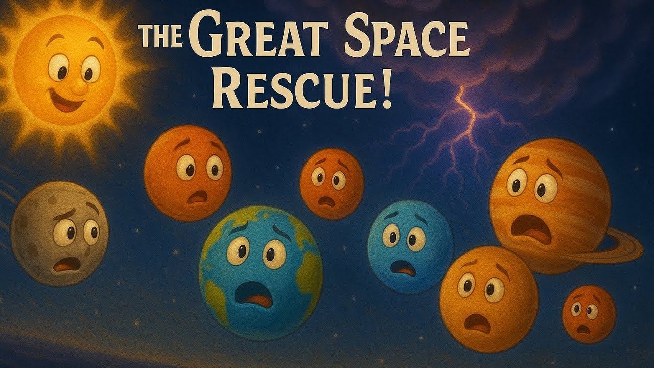 The Great Space Rescue! | Animated Space Adventure for Kids - YouTube