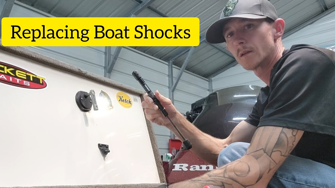 Replacing your Boat Locker Shocks #bassfishing #justfishing # ...
