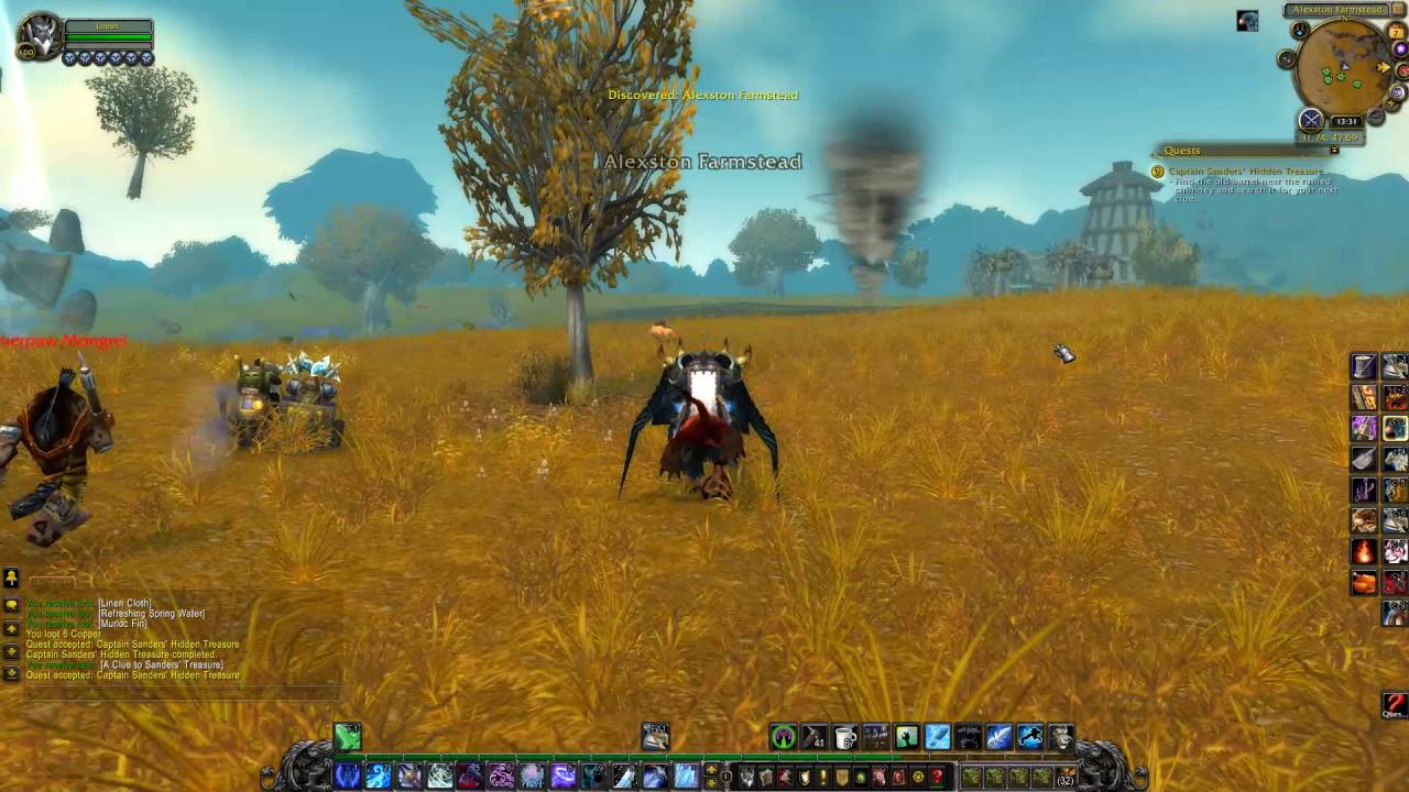 Captain Sanders Hidden Treasure Quest ID 26354 Playthrough Westfall ...
