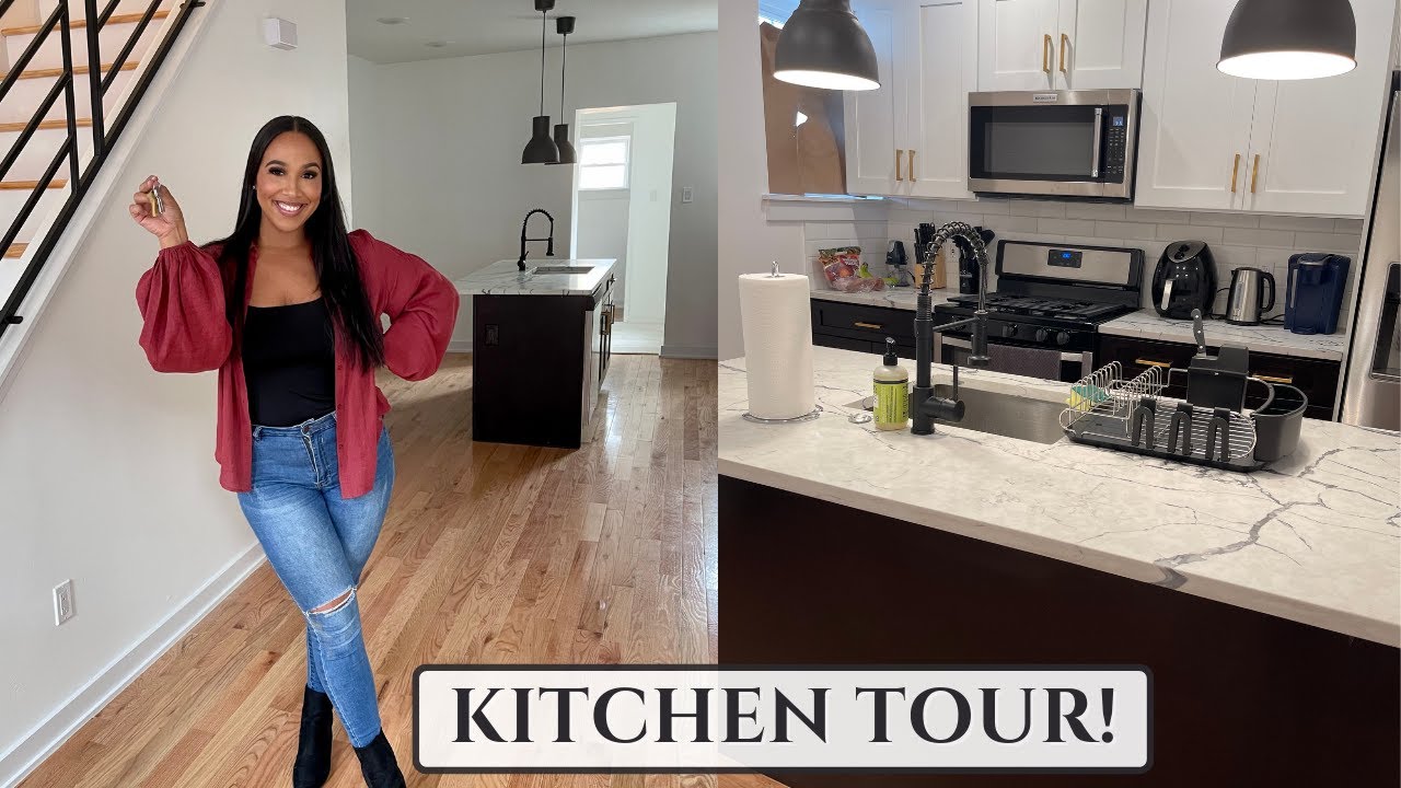 My New House! Kitchen Tour - YouTube