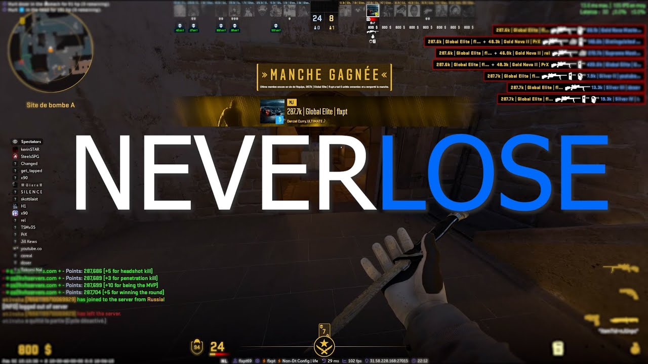 #cs2 HvH Highlights with | ft. Neverlose.cc #7 / neverlose - YouTube