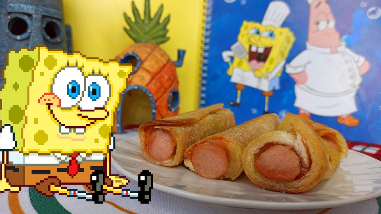 Hot dog Rolls 🌭| Hotdog Bread Rolls | SpongeBob in real life - YouTube