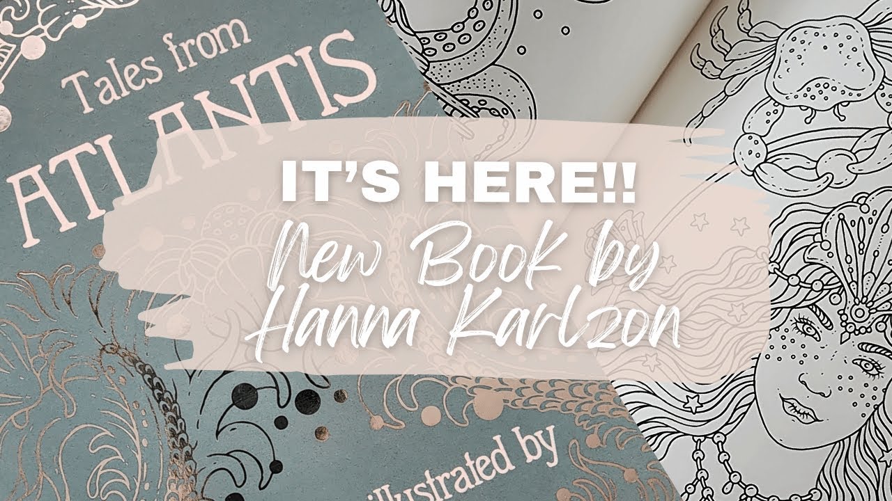 NEW Release Adult Coloring Book from Hanna Karlzon | Flipthrough and ...
