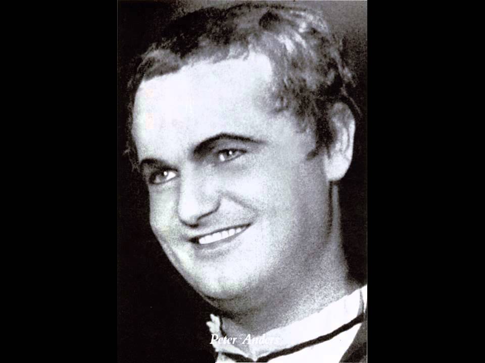 Peter Anders singt: Immer nur lächeln (Lehár) 1951 - YouTube