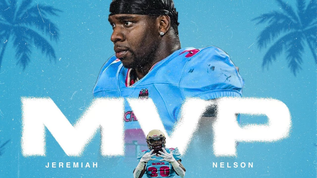 Jeremiah Nelson MVP Running Back ( FBS Tropical Bowl / FCS Bowl) 2023 ...
