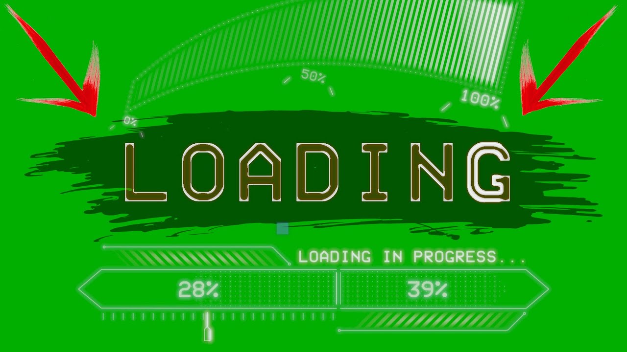 Loading HUD ( Pack 2) Top 5 Animated Green background - YouTube