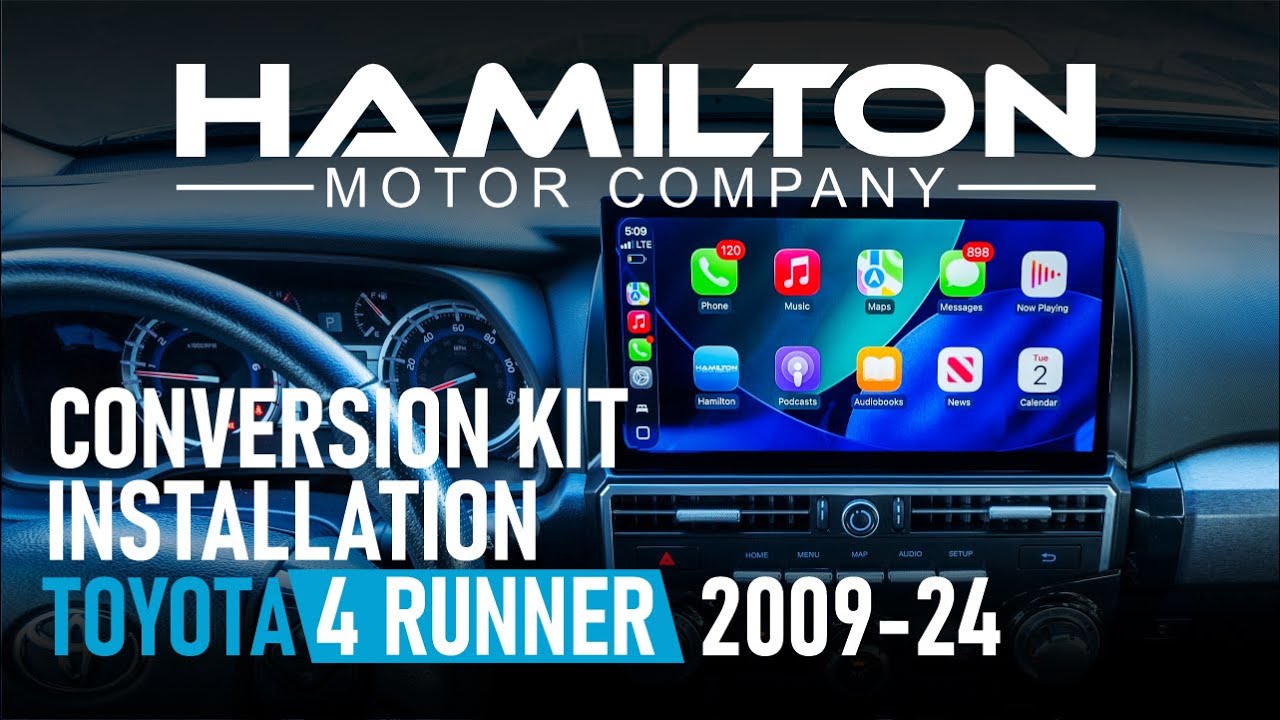 2009-2024 Toyota 4Runner Premium Conversion Kit | CarPlay & Android ...