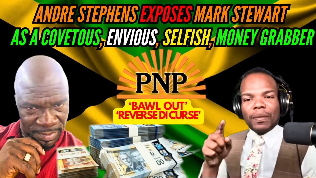 Andre Stephens Exposes Mark Stewart as a covetous, envious, selfish ...
