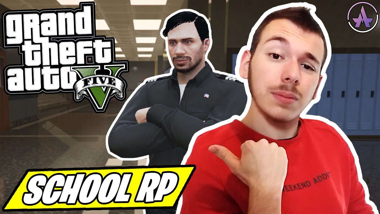 UN NOUVEAU SURVEILLANT !!! (GTA RP SCHOOL 📚 ) - YouTube