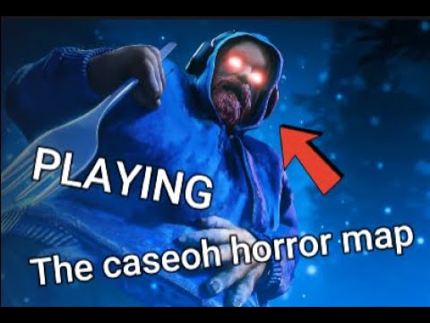 playing the caseoh horror map fortnite with my friend - YouTube