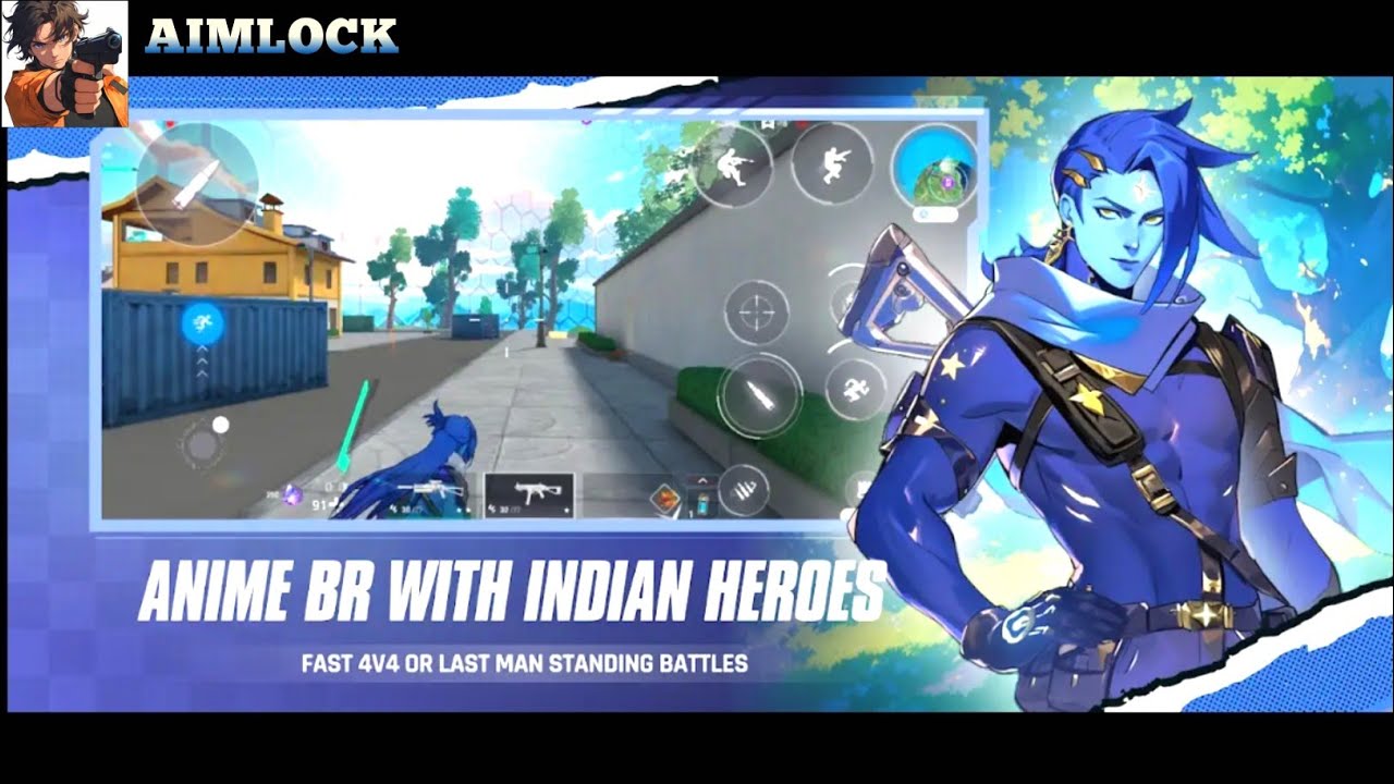 A ANIME STYLE BATTLE ROYAL MOBILE GAME BY GLIP STUDIOS | AIMLOCK ...