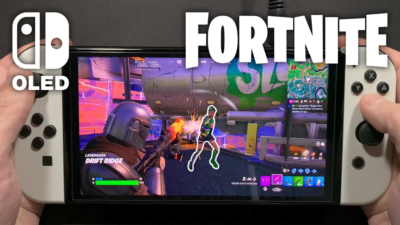 Fortnite on Nintendo Switch OLED #220 - YouTube