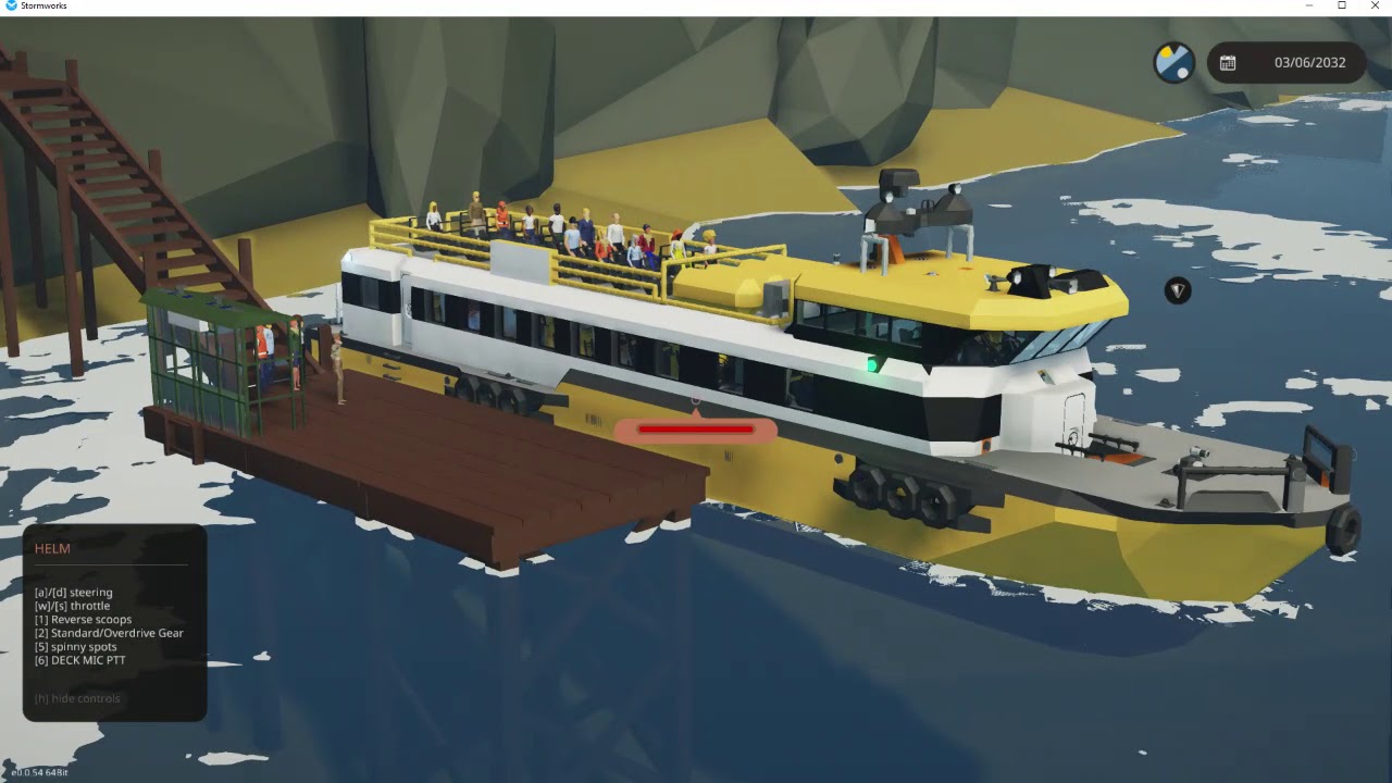 Stormworks Stormlink Ferry Transfer - YouTube