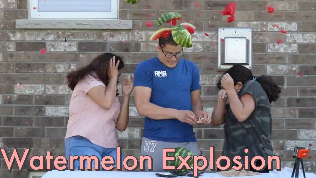 WATERMELON EXPLOSION - YouTube