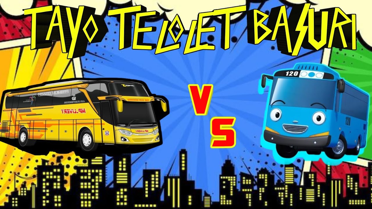 Bus Tayo The Little Bus🚍| TAYO DI TENGAH HUTAN RIMBA 🌲🌲| TELOLET BASURI ...