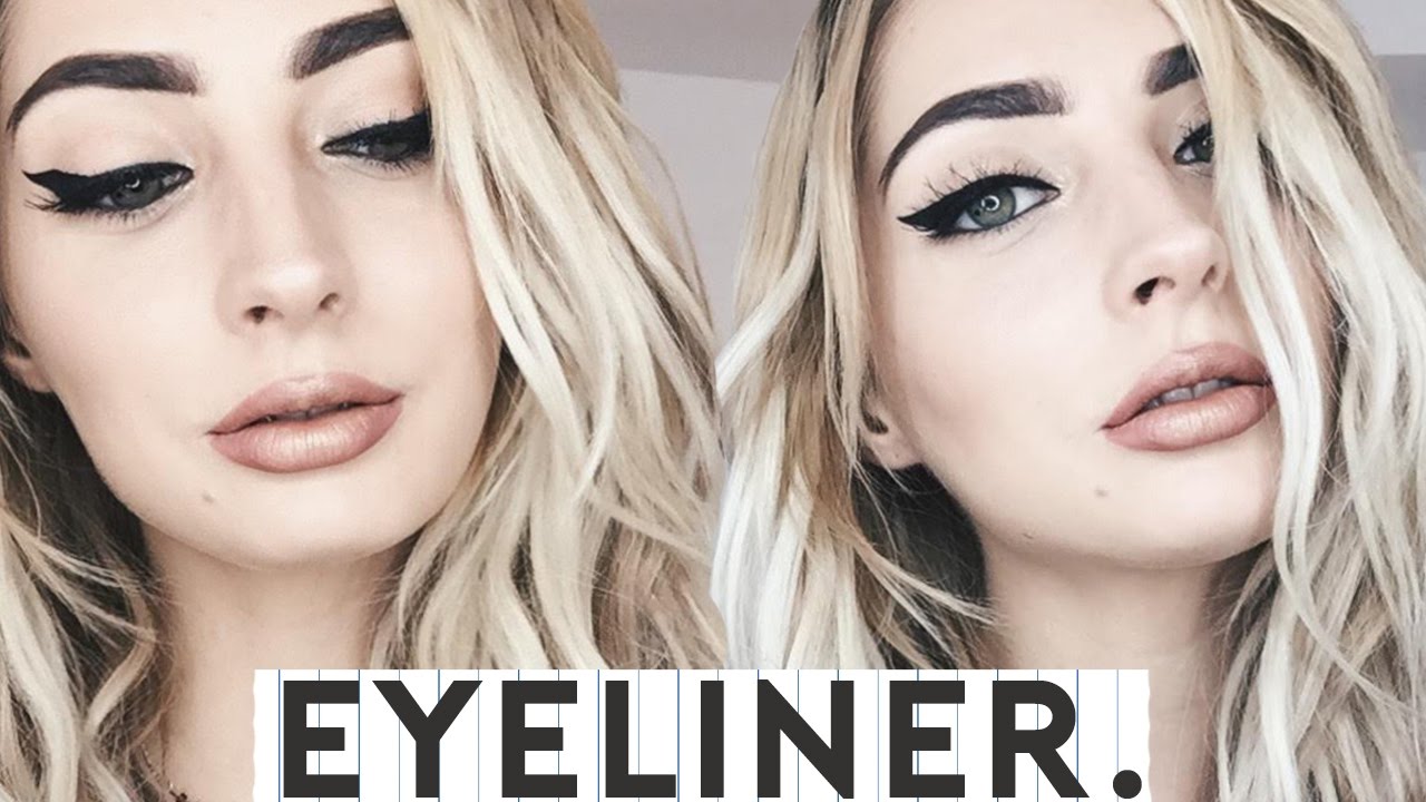 On Fleek Wing Eyeliner in a Monday Minute | Brittany Balyn - YouTube